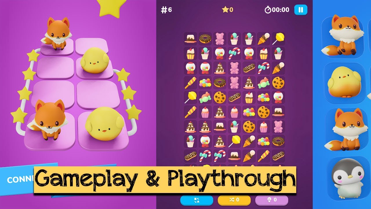 Two Match: Free Puzzle game to Connect tile pairs - Android / iOS ...