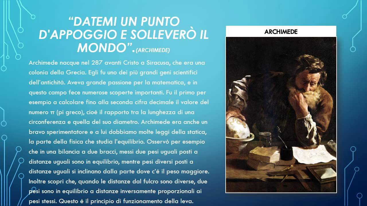 VIDEO LE MACCHINE SEMPLICI FISICA ( LE LEVE) - YouTube