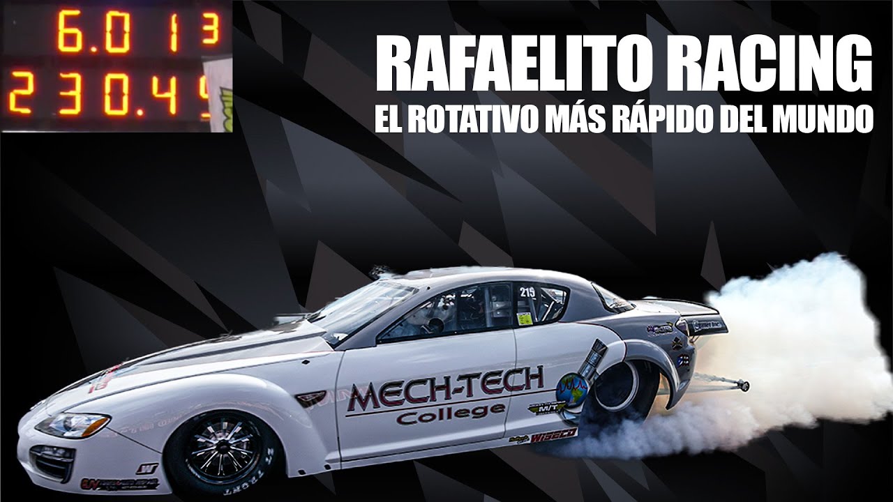 Rafaelito Racing Rotary Record 6.01@230mph - YouTube