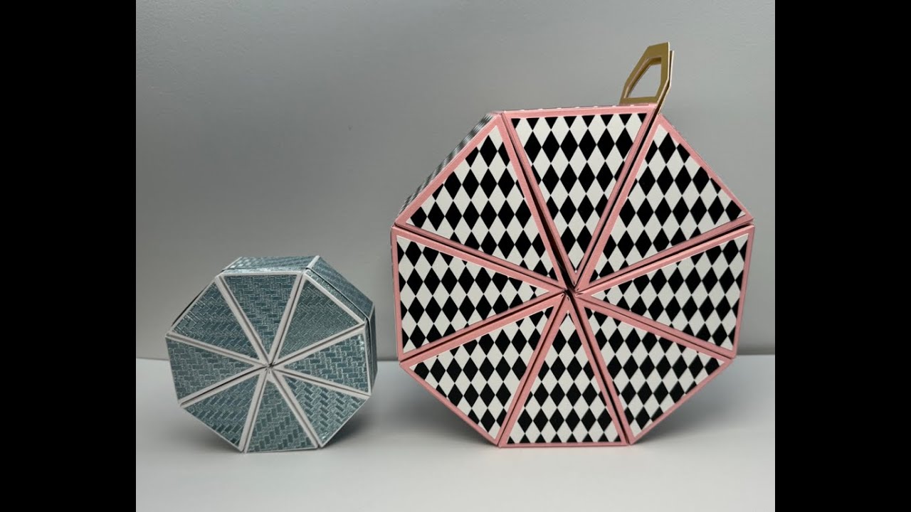 Triangular Roll up Box - YouTube