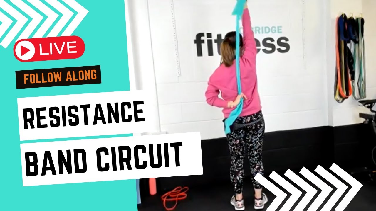 Resistance Band Circuit - Follow Along Workout - YouTube