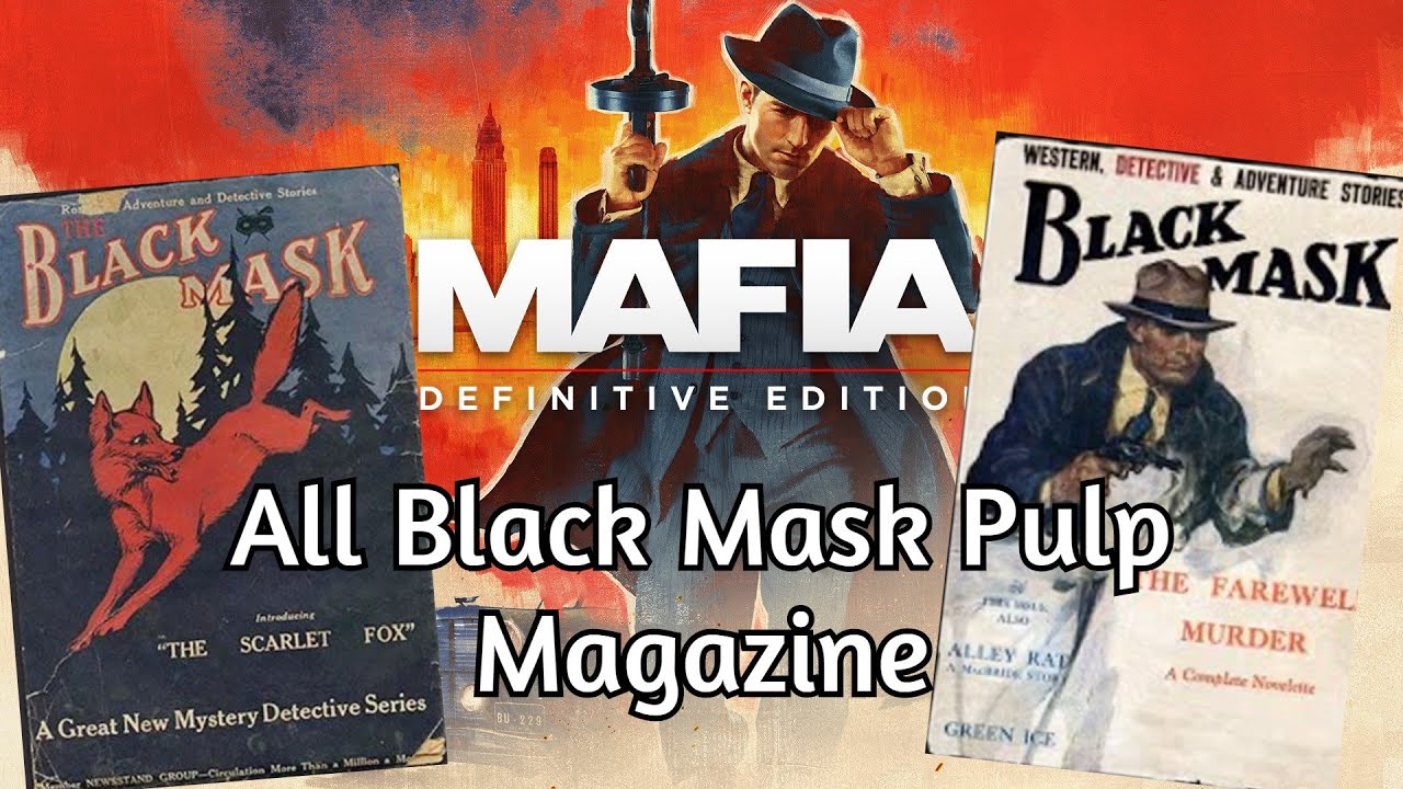 Mafia 1 Remake - All Black Mask Pulp Magazine Locations (Lending ...