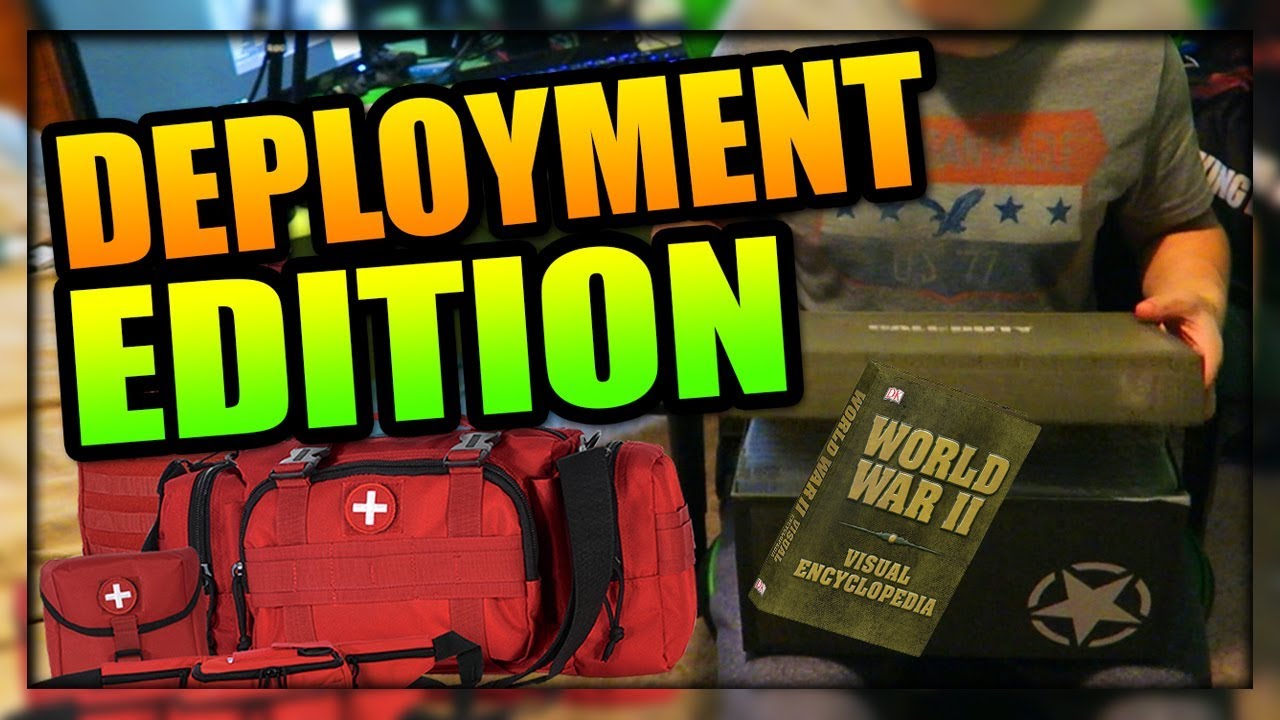 COD WW2 DEPLOYMENT KIT UNBOXING! CoD WW2 DEPLOYMENT SPECIAL EDITION ...