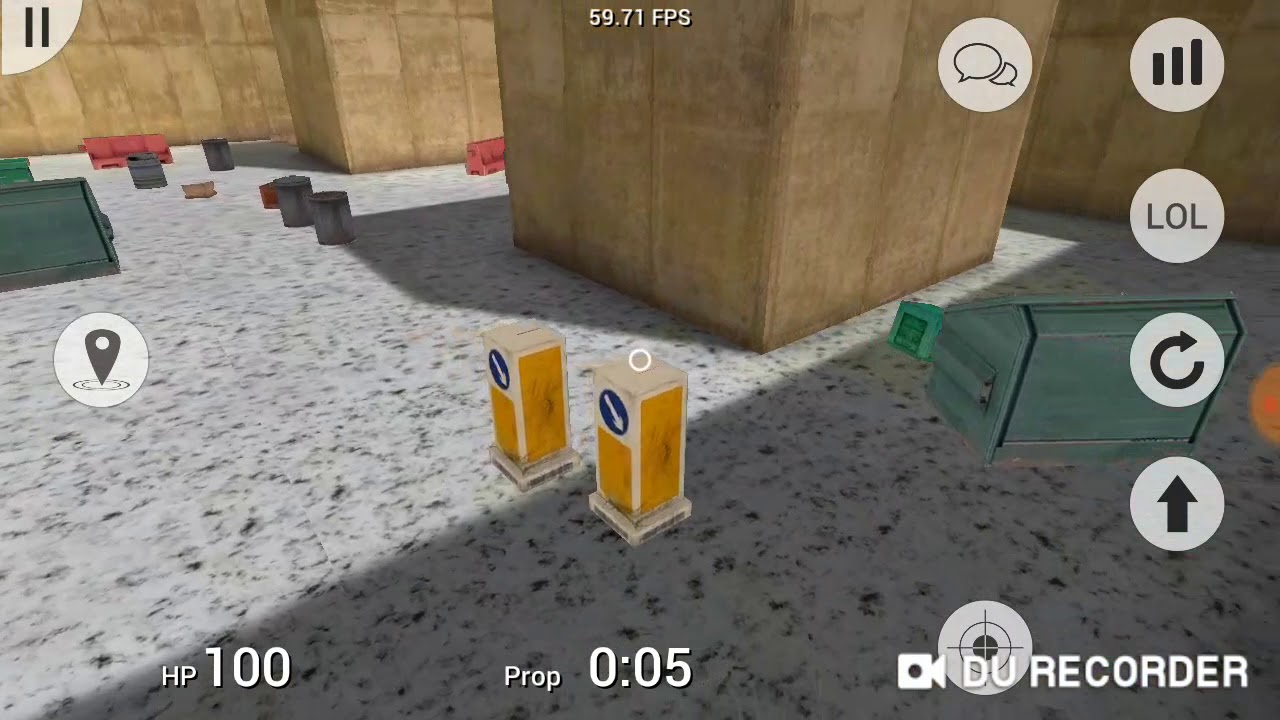 Prop hunt portable gameplay test - YouTube