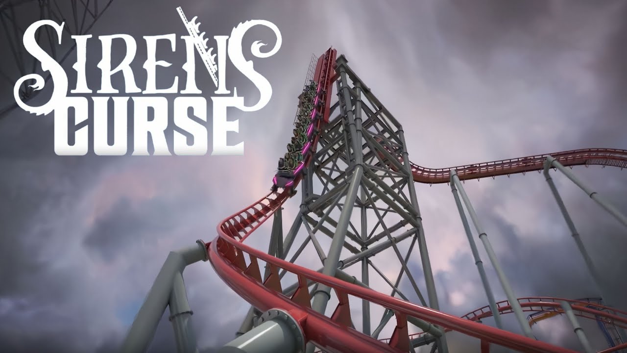 Siren's Curse - Cedar Point's New For 2025 Roller Coaster - Vekoma Tilt ...