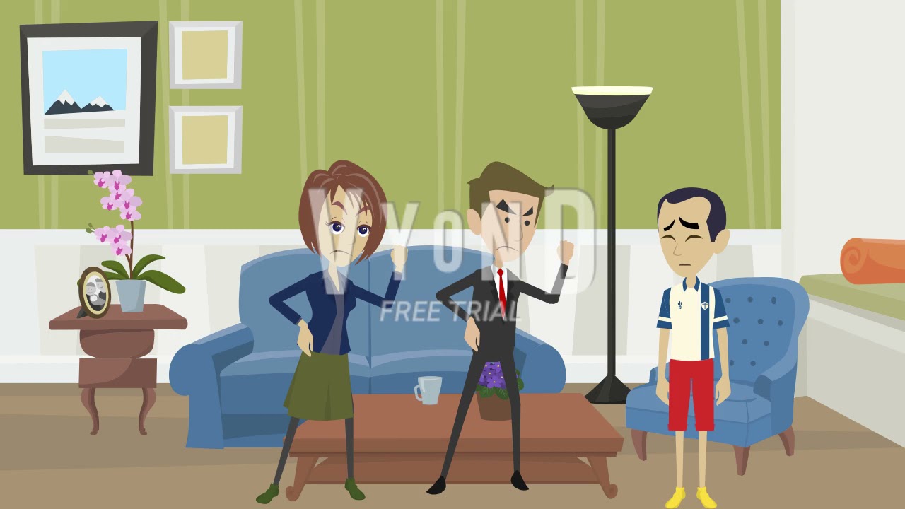 Joey Gets Grounded (GoAnimate/Vyond) - YouTube