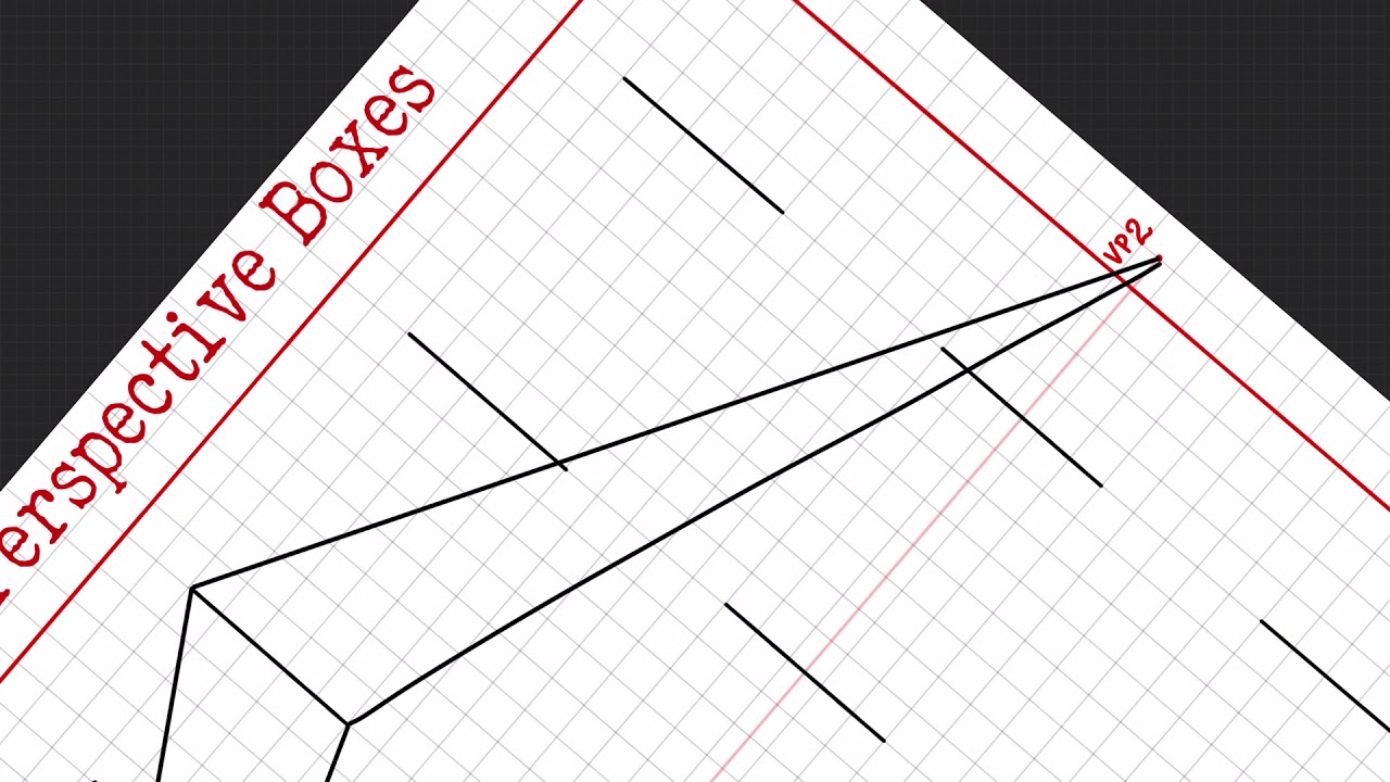 Two Point Perspective Boxes - YouTube