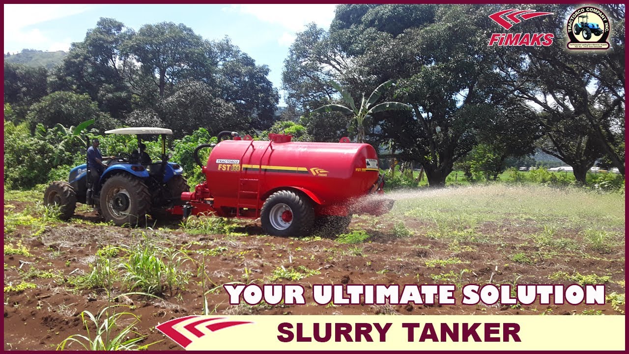 TRACTORCO - FIMAKS SLURRY TANKER YOUR ULTIMATE SOLUTION FOR SPREADING ...