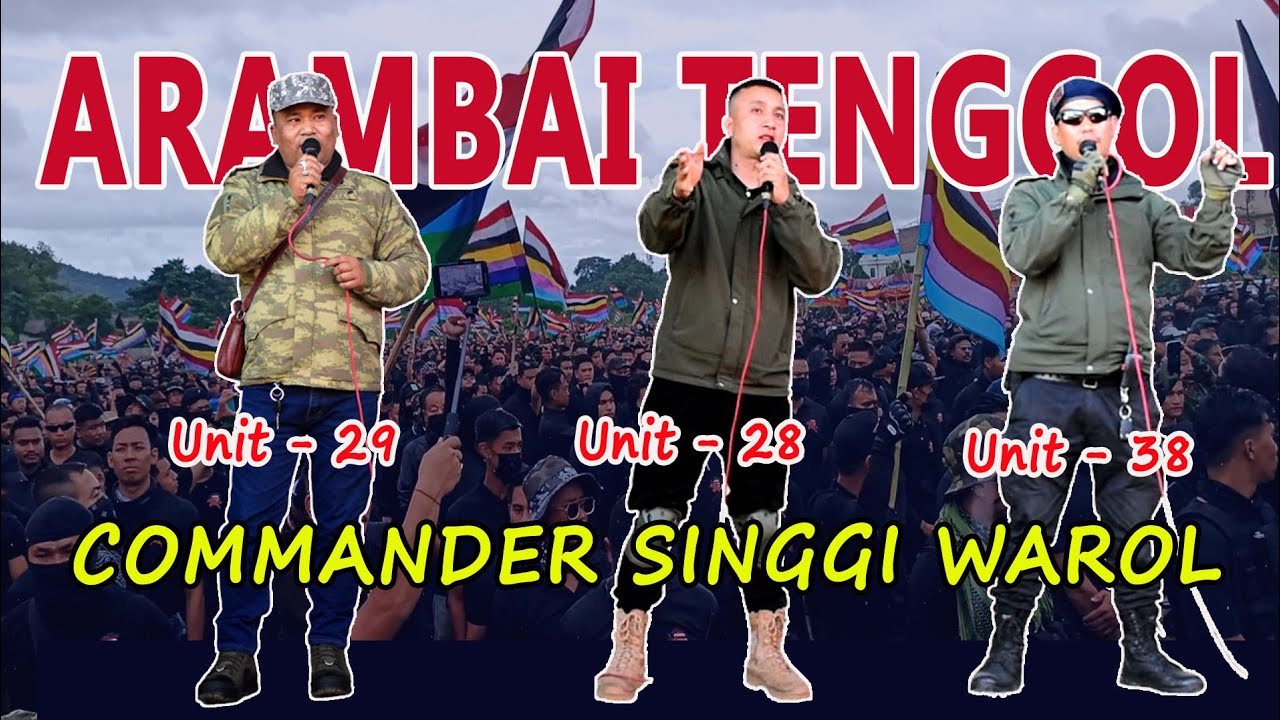ARAMBAI TENGGOL UNIT 28/29/38 COMMANDER'S SINGGI WAROL - YouTube