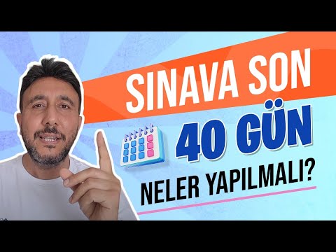 SINAVA SON 40 GÜN NELER YAPILMALI ?  #kpss2023