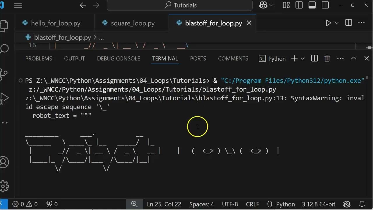 Chapter 4 Python Loops Tutorial - YouTube