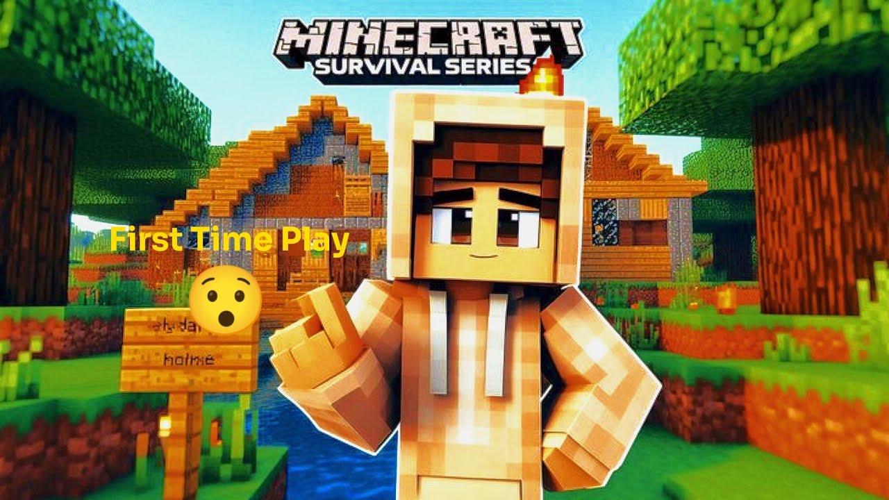 Minecraft Game Play in First Time 😎 - YouTube