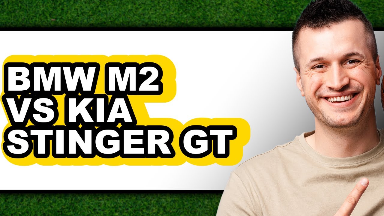 BMW M2 vs Kia Stinger GT - Full Comparison - YouTube