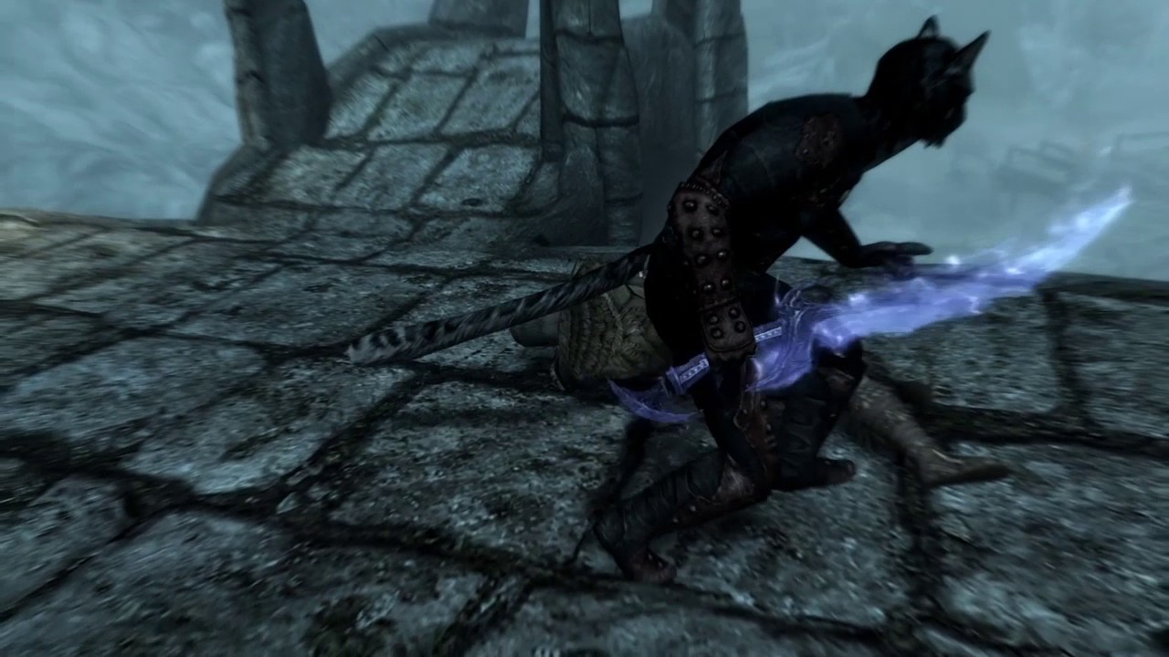 An ultimate skyrim build: Ghostblade showcase - YouTube