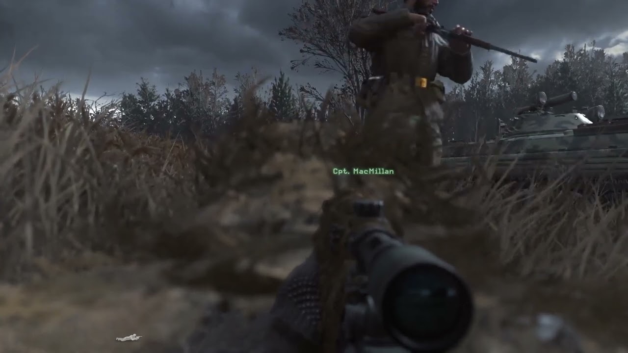 Things to do in CODMW: Enjoy Cpt Macmillan Butt View - YouTube