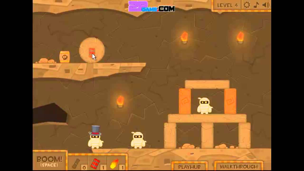 Mummy Blaster Level1-30 Walkthrough - YouTube