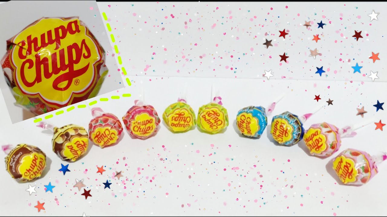 Learn Colors is fun | Opening big Chupa chups #lollipop #candy # ...