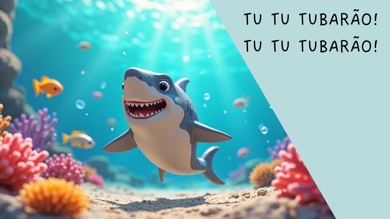 Tubarão - Shark - Tu Tu Tubarão -Dança do tubarão - Musica infantil ...