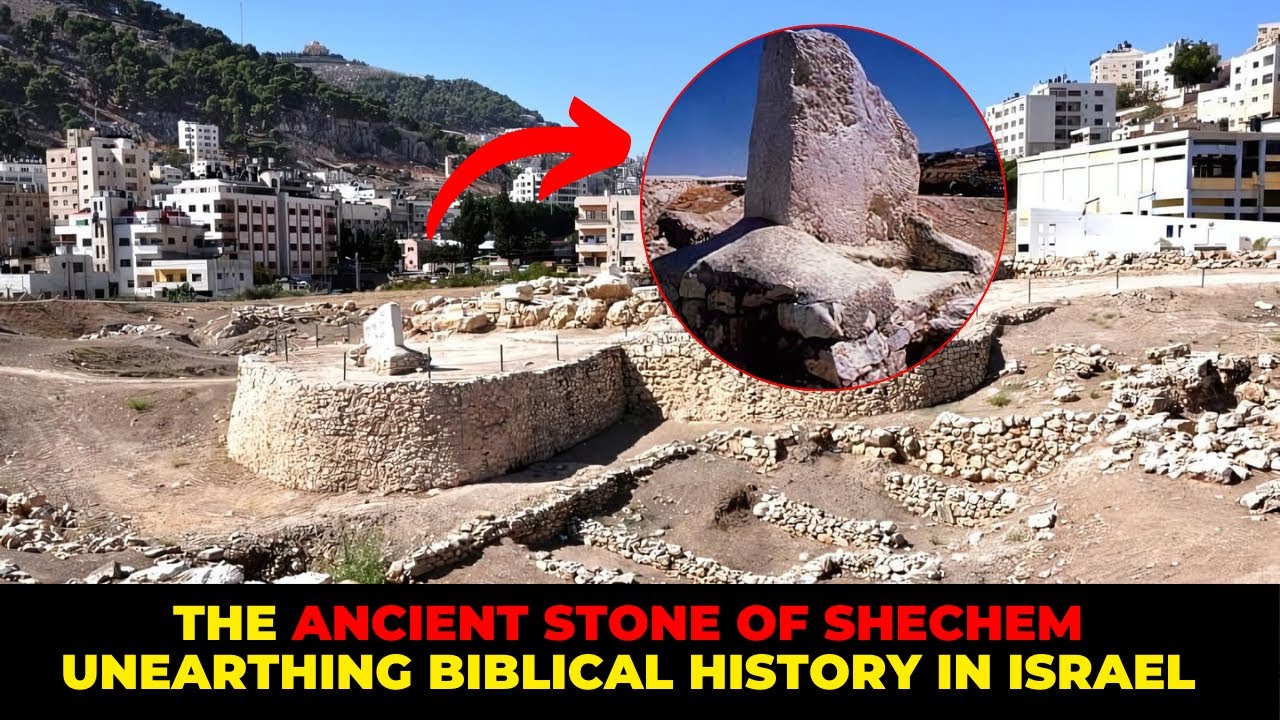 The Ancient Stone of Shechem Discovering Biblical History in Israel ...