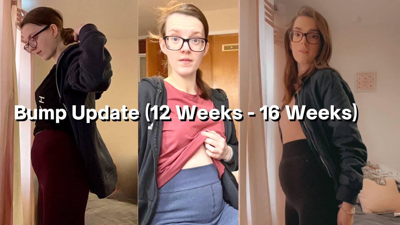 BUMP UPDATE | 12 Weeks - 16 Weeks - YouTube