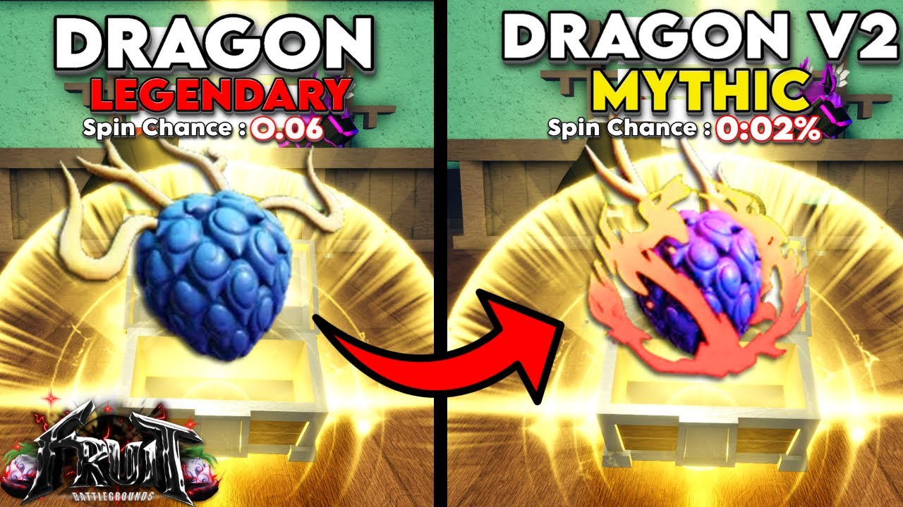 Evolving DRAGON Into DRAGONV2 In Fruit Battlegrounds...(ROBLOX) - YouTube