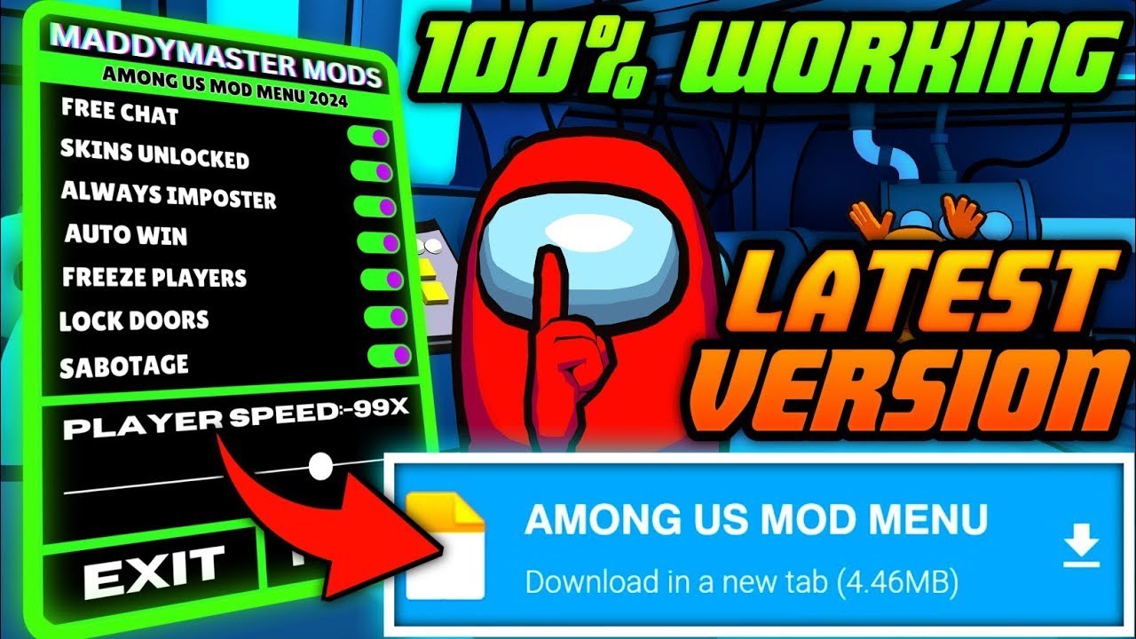 AMONG US HACK | AMONG US BEST CHEAT, ALWAYS IMPOSTER | 2024 - YouTube
