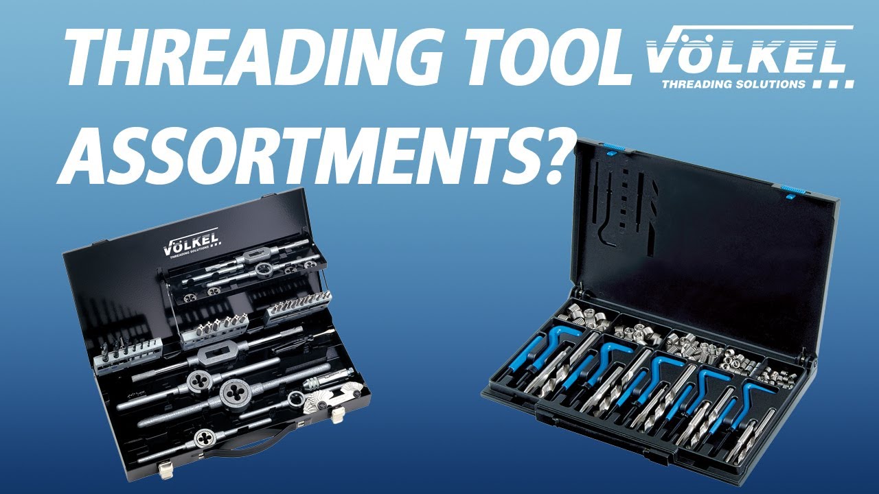 What threading tool assortments are available from VÖLKEL? - YouTube