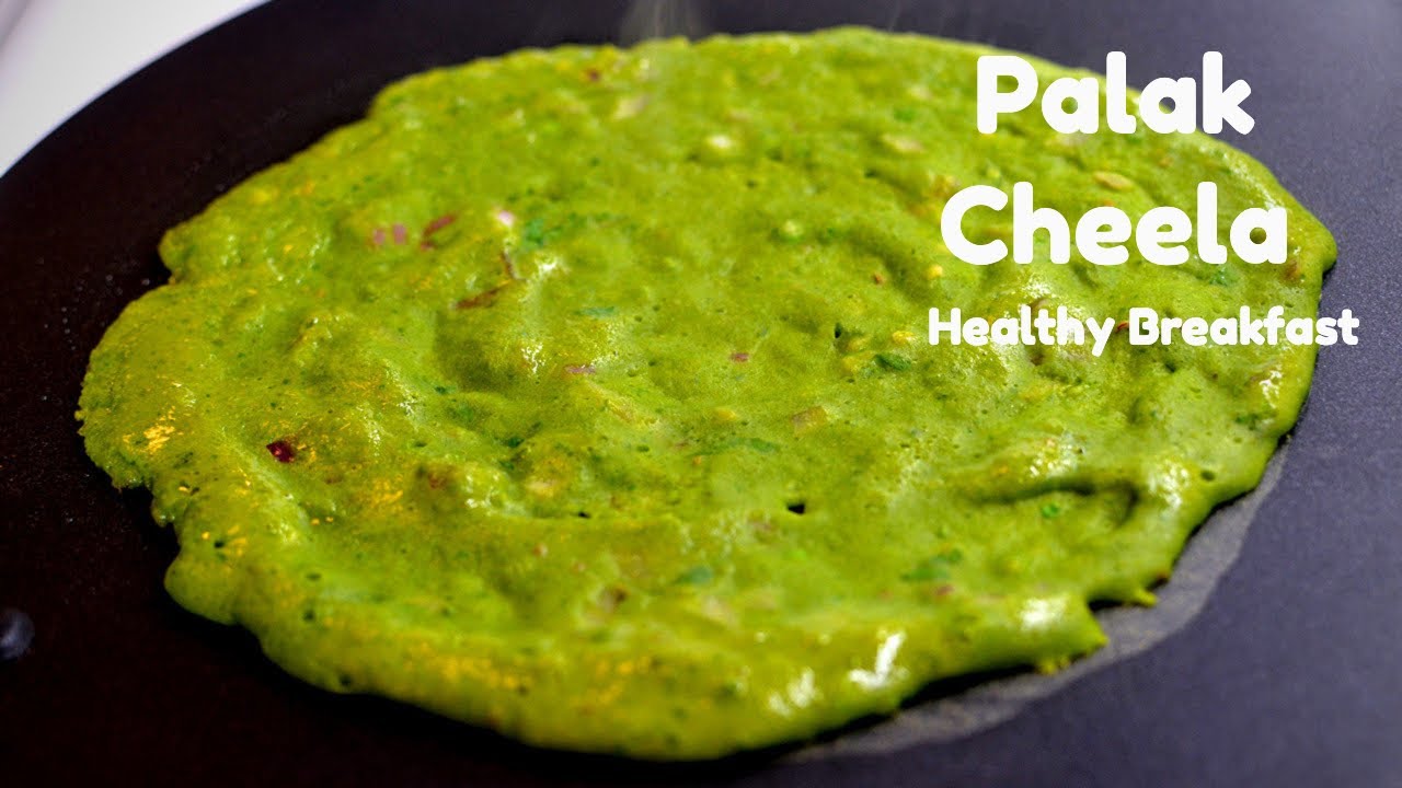 Chatpata Green Chilla/Breakfast chilla - YouTube