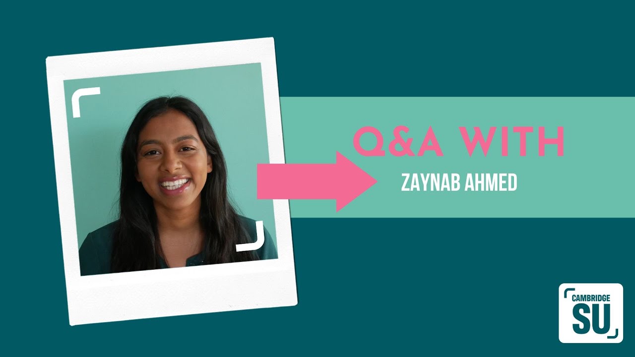 Meet Zaynab, your Undergraduate President for 2022-2023. - YouTube