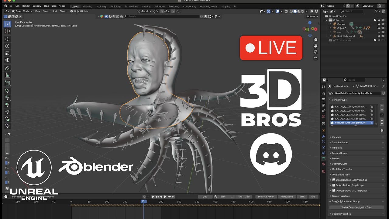 UNREAL ENGINE & BLENDER | Animation | Rigging | Modeling | Simulation ...
