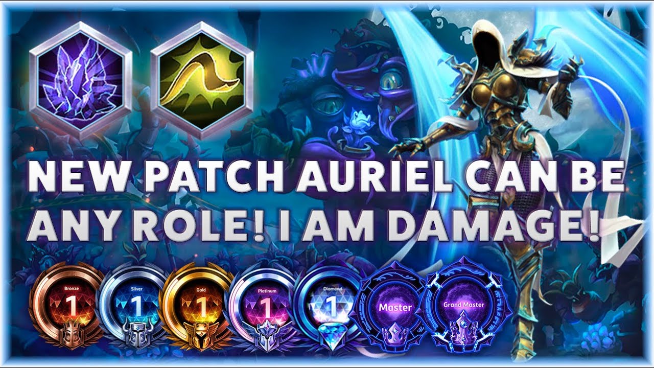Auriel Aegis - NEW PATCH AURIEL CAN BE ANY ROLE! I AM DAMAGE! - B2GM ...