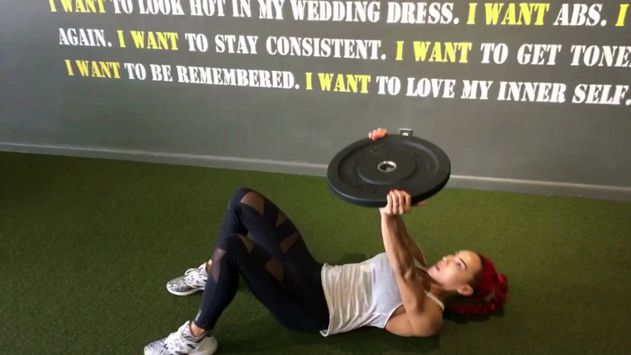 Plate Reach-Ups - YouTube