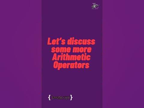 Increment Operators| Arithmetic Operator |Operators in javascript #javascript tutorial in 1 ...