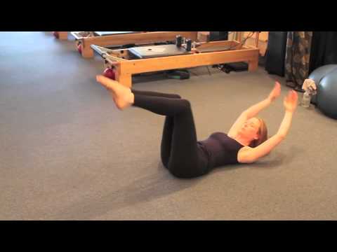 Pilates Mat Supine Movements - YouTube