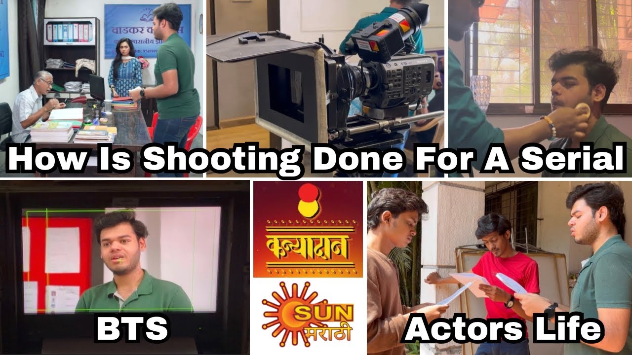 Behind The Scenes Of My Serial Kannyadan | How a Set Is Changed | Daily ...