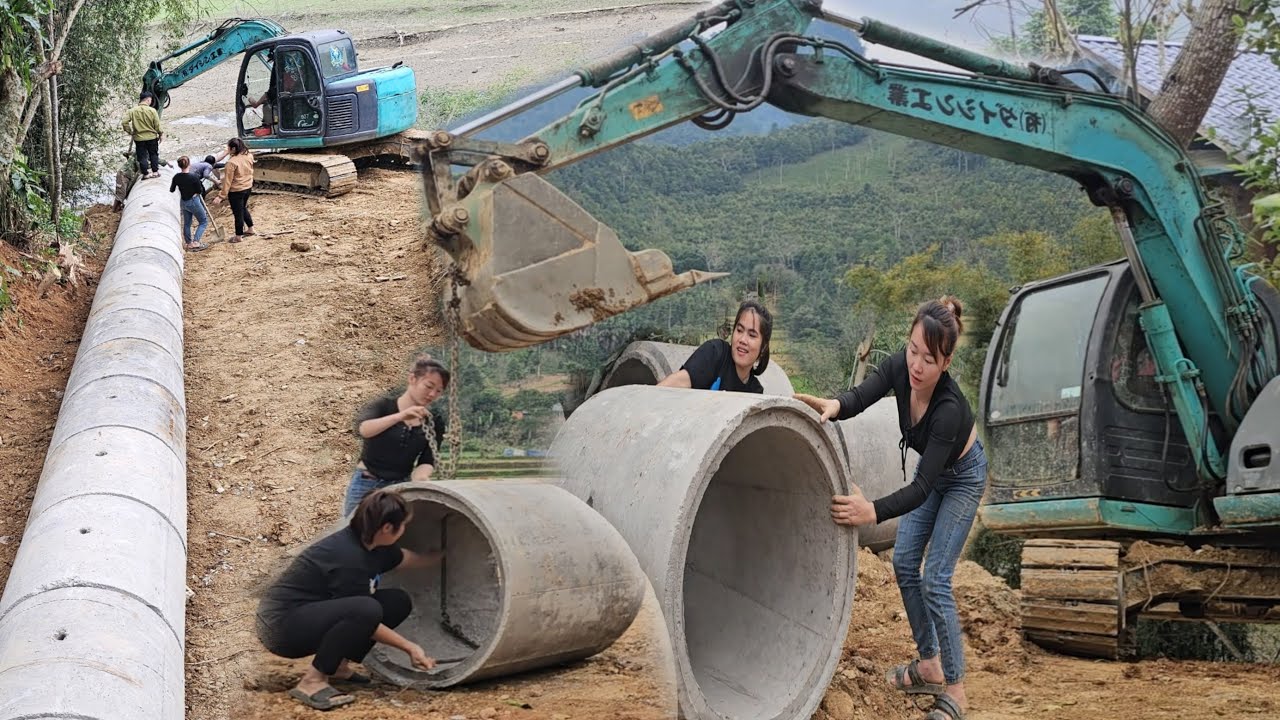 The girl and the driver of the high-lying area helped the residents ...