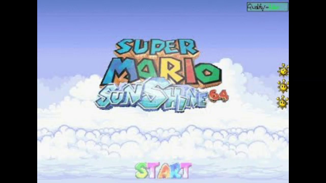 Super Mario Sunshine 64 - SOUNDTRACK - Main Theme [in game ver.] - YouTube