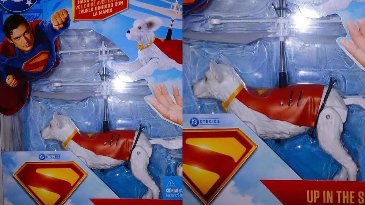 New Superman Movie Krypto action figure revealed looks like Spinmaster ...