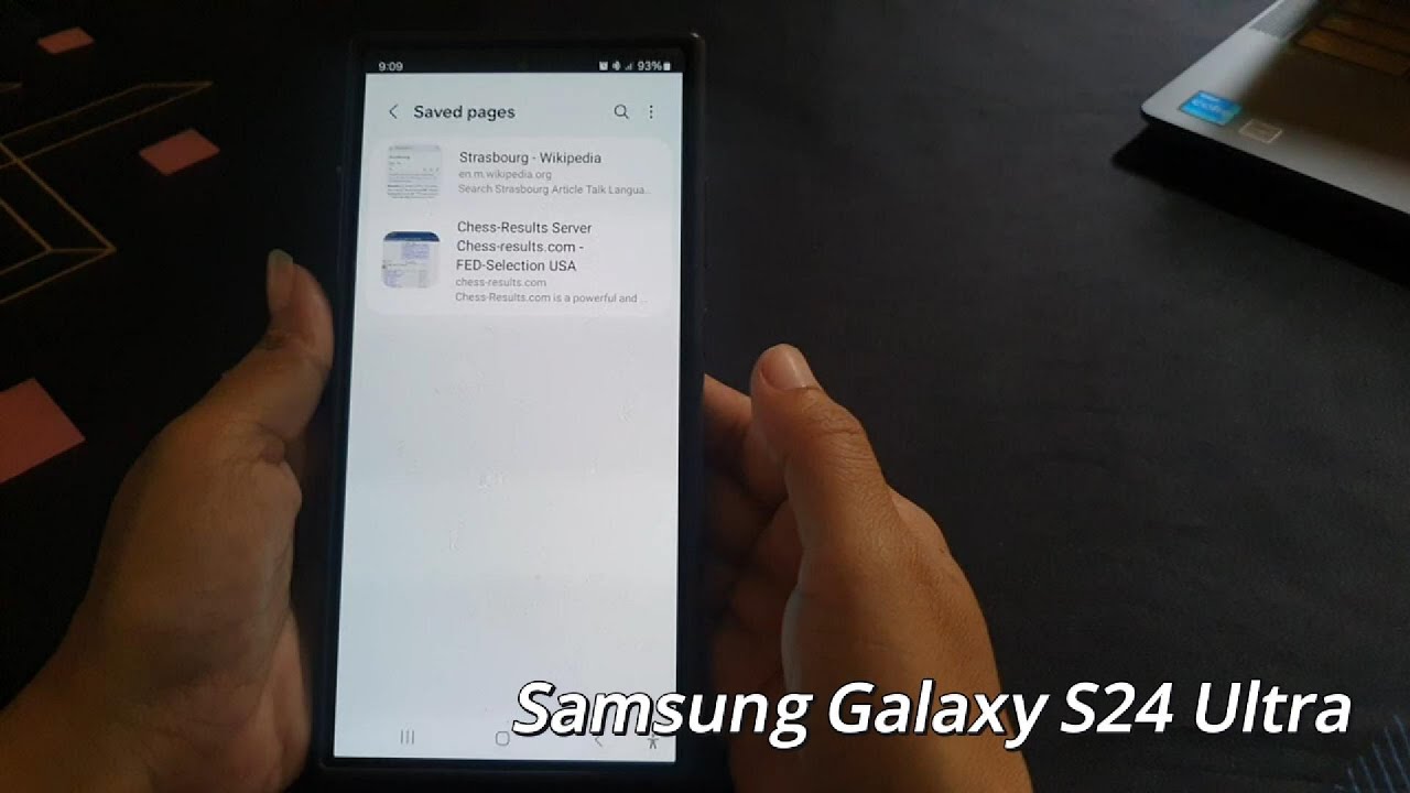 How to save and access webpage offline in the Internet app on Samsung ...