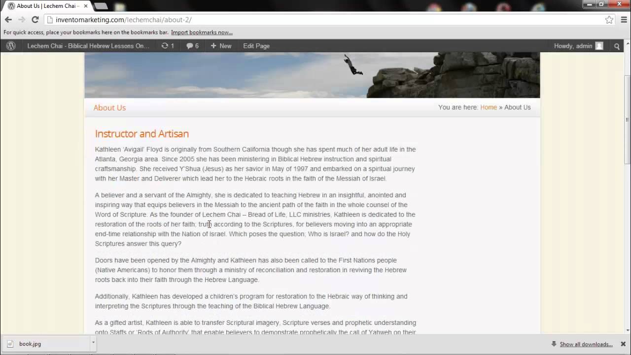basic wordpress tutorial - YouTube