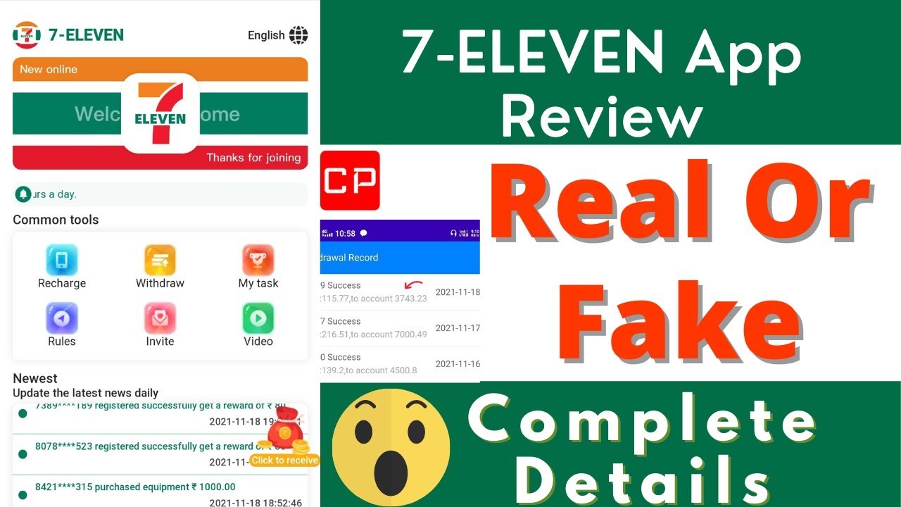 7-ELEVEN App Real Or Fake | 7-ELEVEN App Review | Scam Or Legit | Not ...