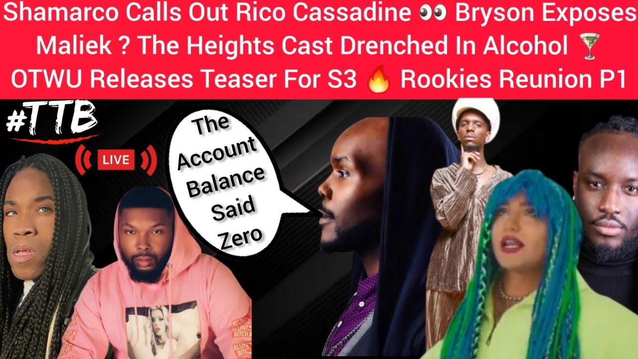 Bryson Exposes Maliek ? Shemarco Calls Out Rico Cassadine, Chaos In The ...