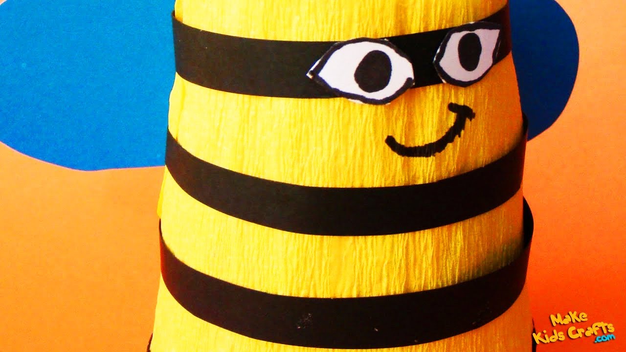 How to make Bee? | Easy Crafts | DIY - YouTube
