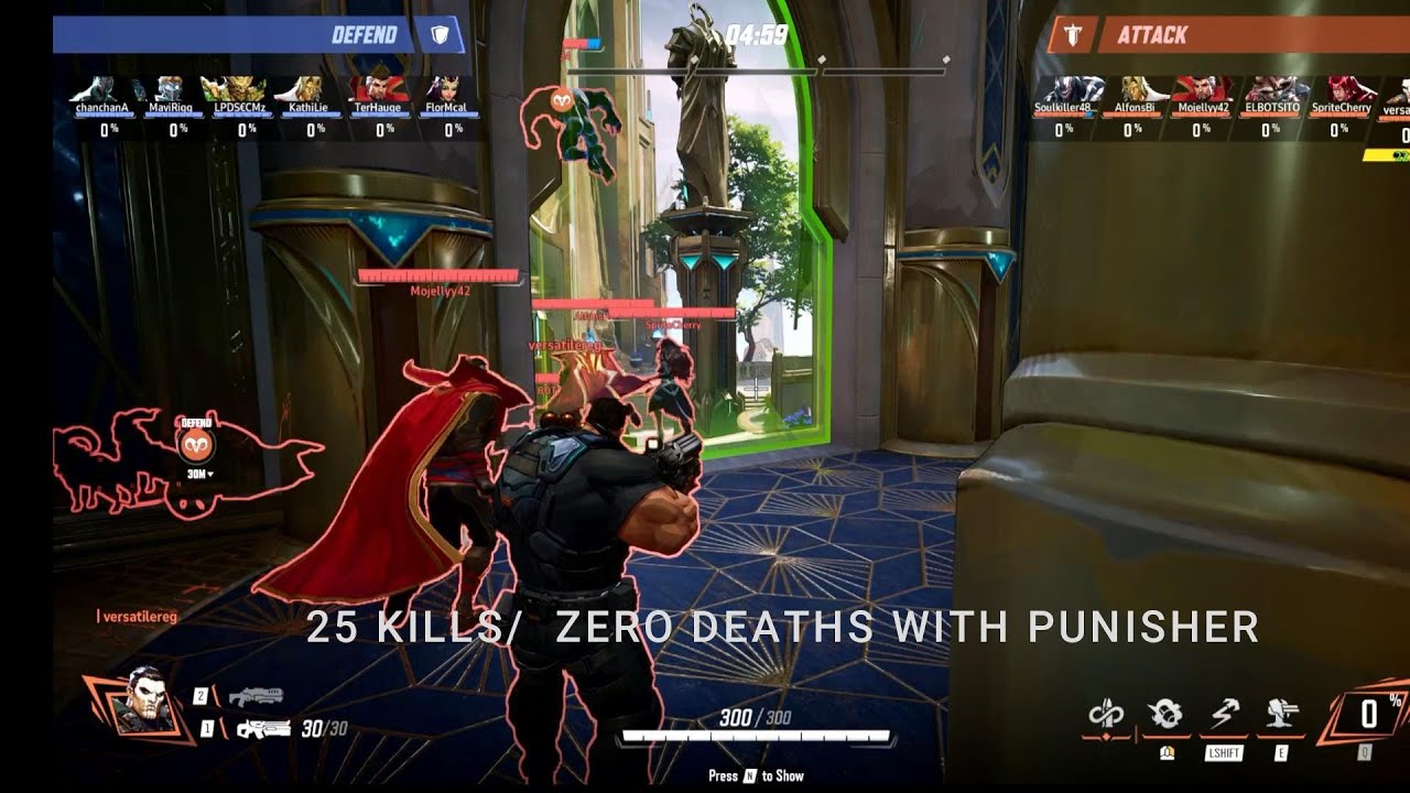 25 KILLS NO DEATH WITH PUNISHER - YouTube