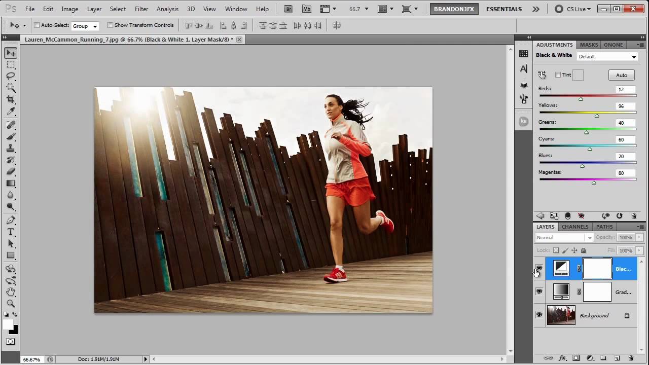How To Color Tone An Image Using Adobe Photoshop.... - YouTube