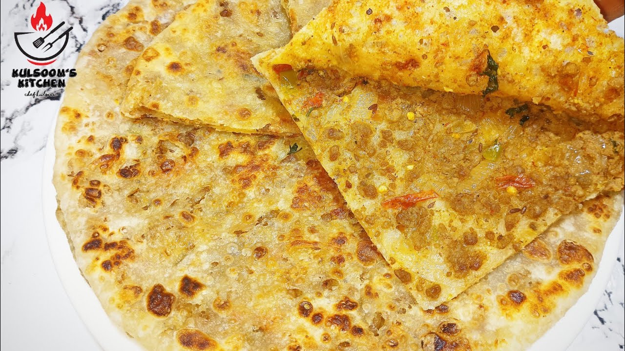 Qeema Paratha Recipe | Quick, Easy & Fast Recipe of Qeema Paratha ...