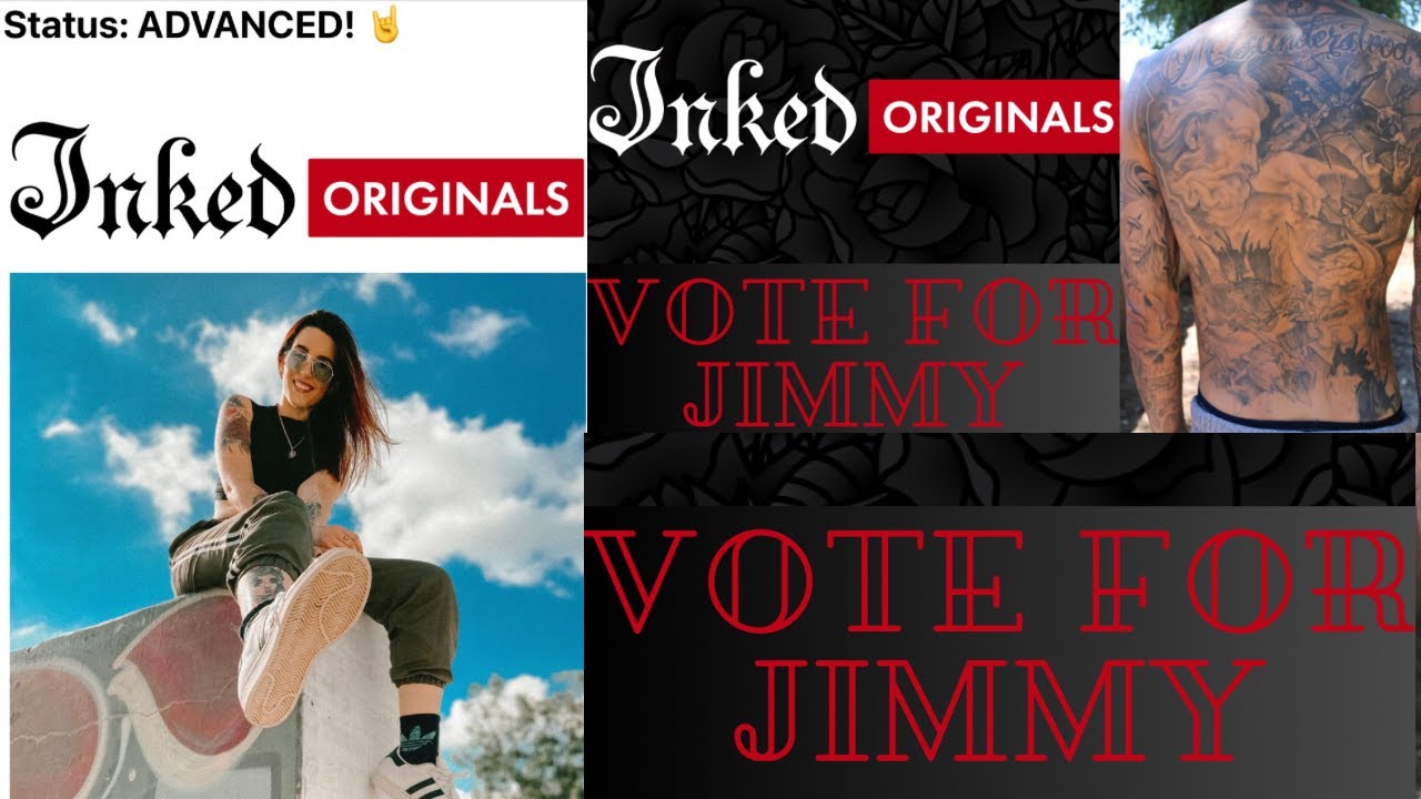 @inked #inked Vote For Jimmy #vote #linkinbio #inkedmag @JaymeFoxx # ...