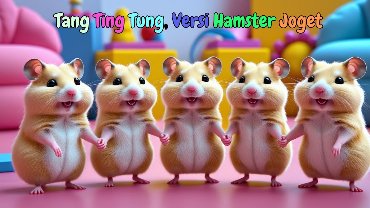 HAMSTER TANG TING TUNG JOGET LUCU #hamsters #laguanakhamster - YouTube