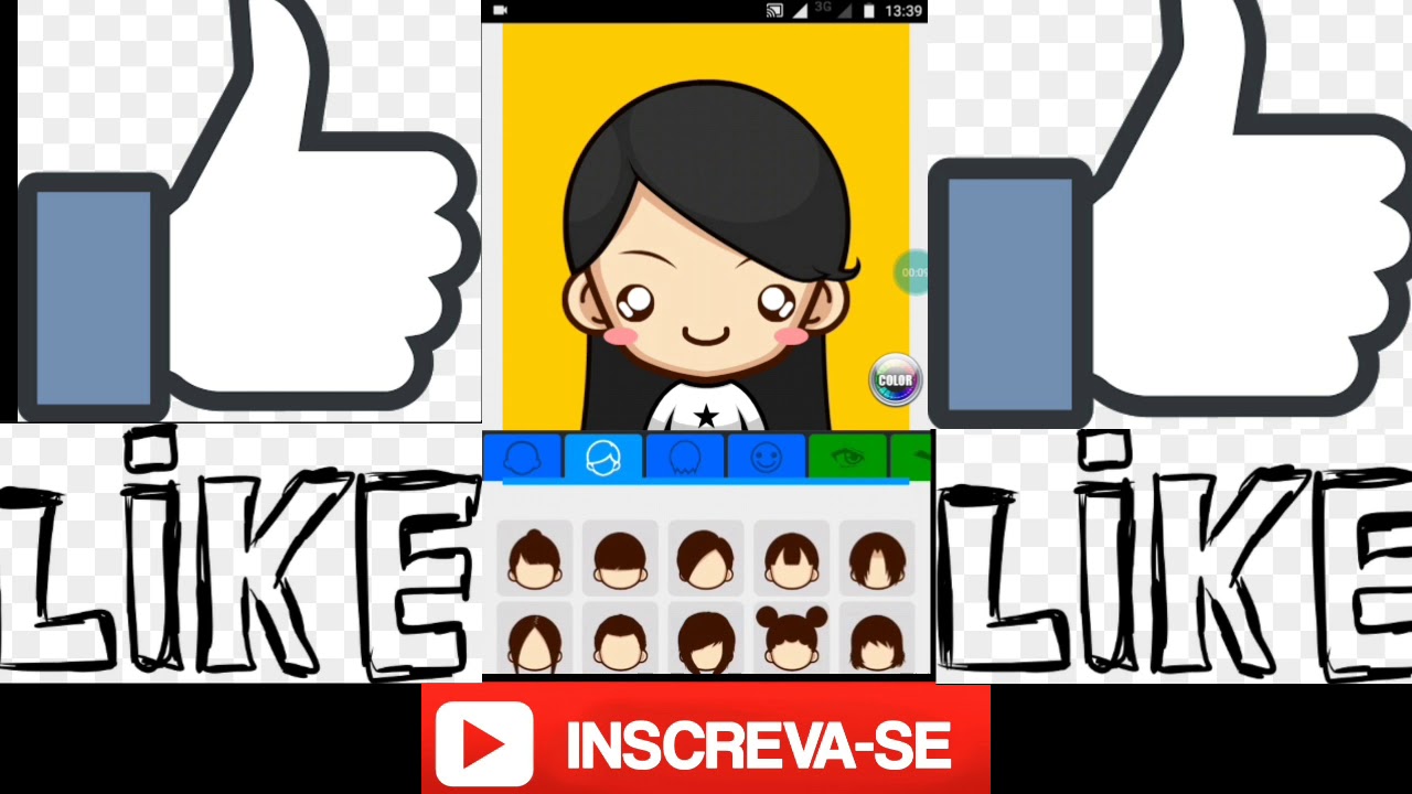 Criando uma estudante japonesa Super me Comic Avatar maker - YouTube