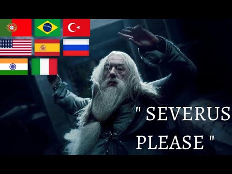 "SEVERUS, PLEASE" - Dumbledore's Death in Different Languages - YouTube